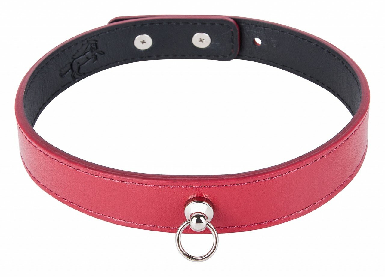 Чокер натуральная кожа, ошейник БДСМ, эротик 18+
