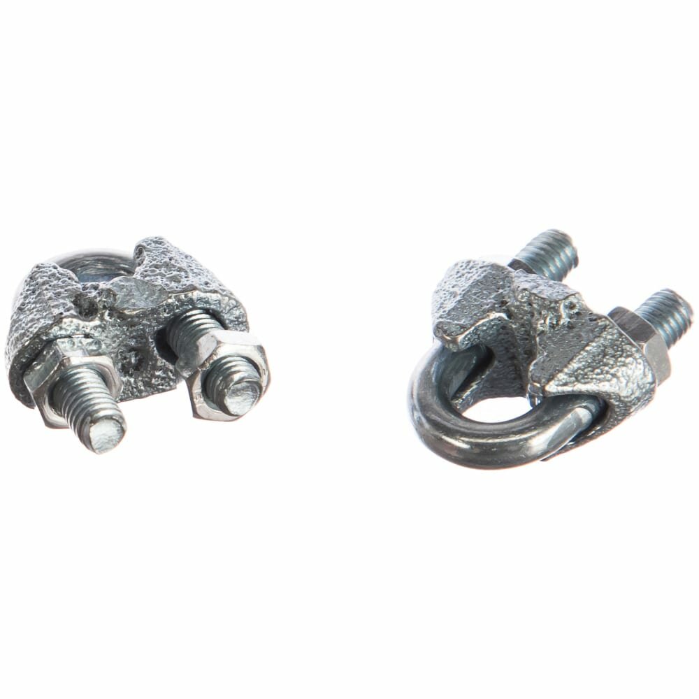 Зажим троса европартнер DIN 741 Zn D6 2 шт. Z1 07731