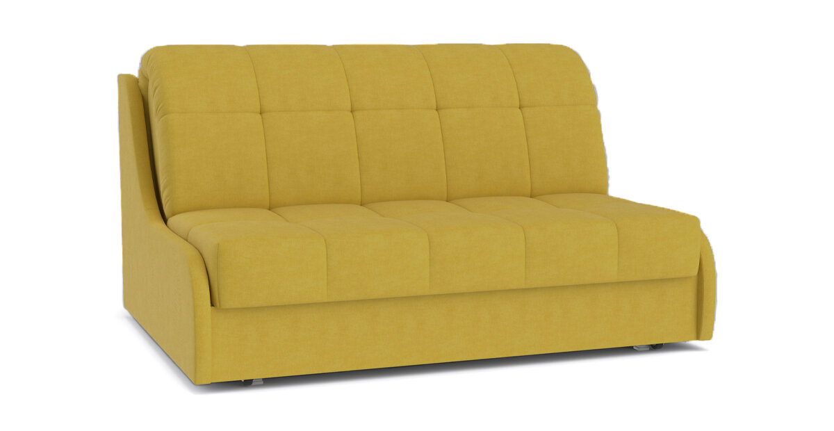 Прямой диван Цвет Диванов Дели NEXT 21 140 156 прямой Горчичный c механизмом