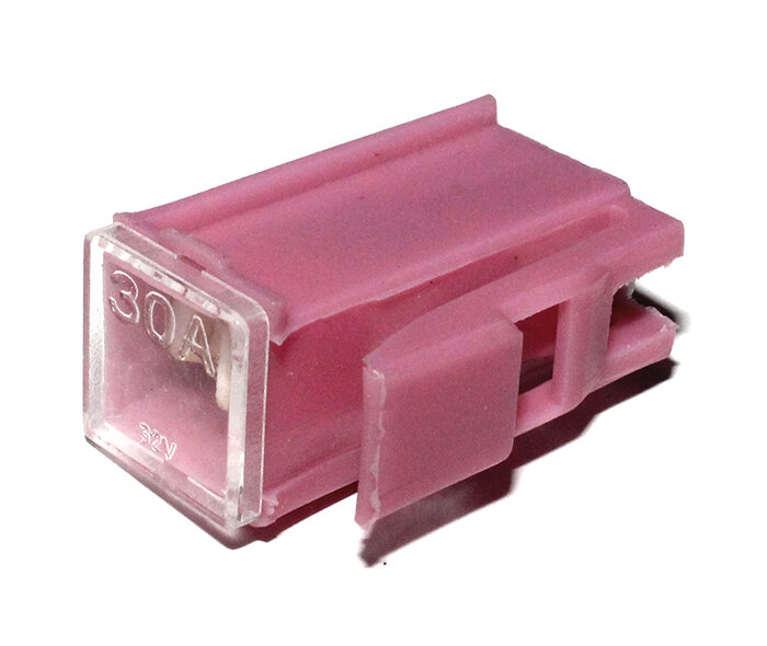 Предохранитель плоский YADA W228-G-S Mini 30А с индикатором