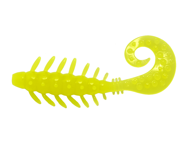 Мягкая приманка LureMax ZUMA 2'/5,5 см, 001 - Chartreuse (8шт)