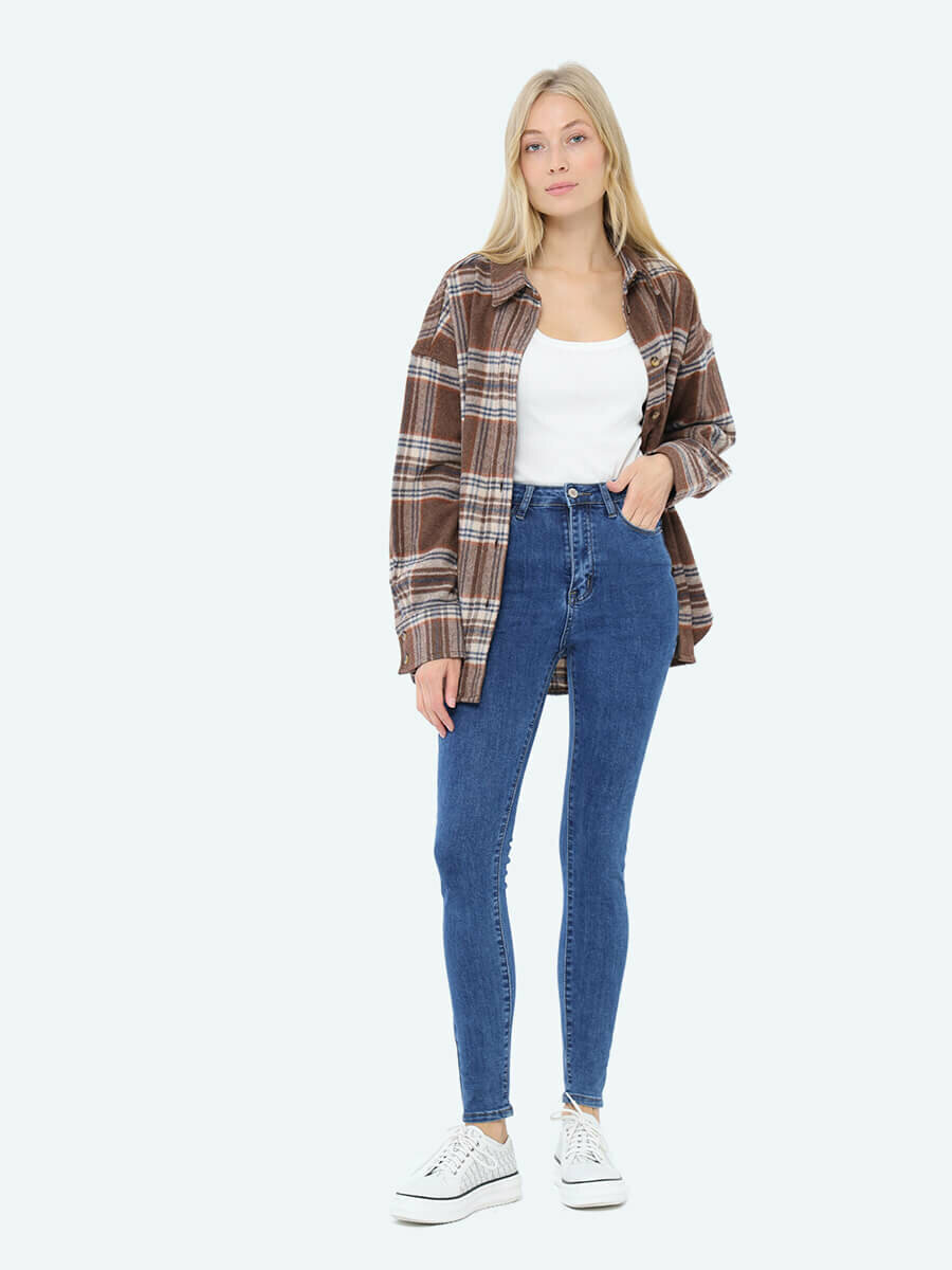 Джинсы скинни 