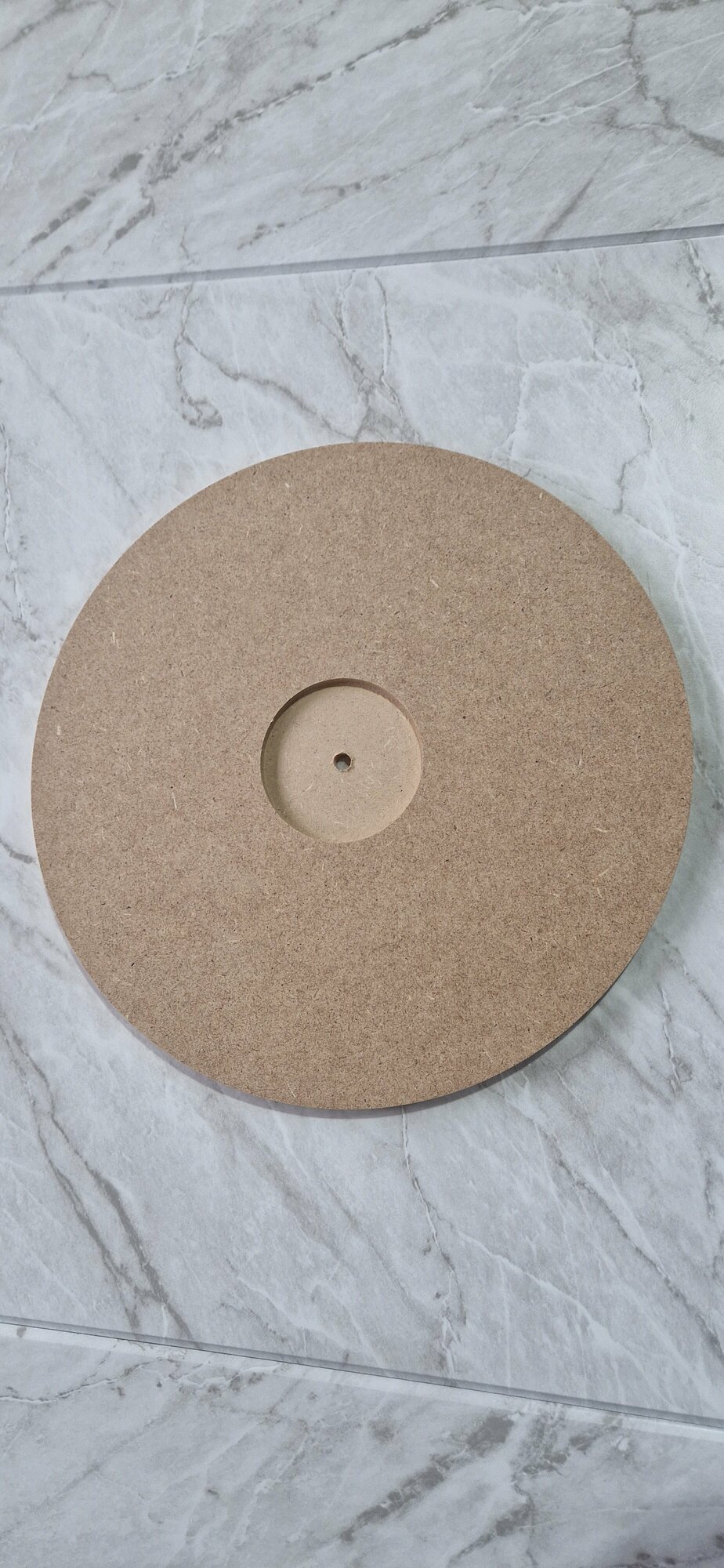 Заготовка под часы / Артборд из МДФ, без ламинации, 30 см * 3 шт.