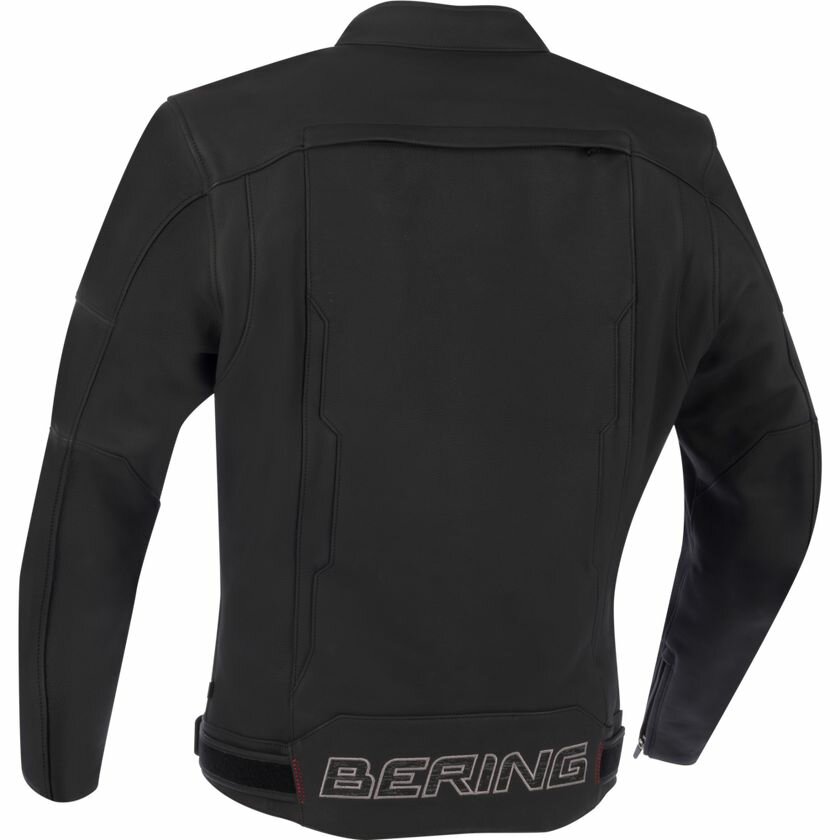 Мотокуртка кожаная мужская Bering ATOMIC Black, M