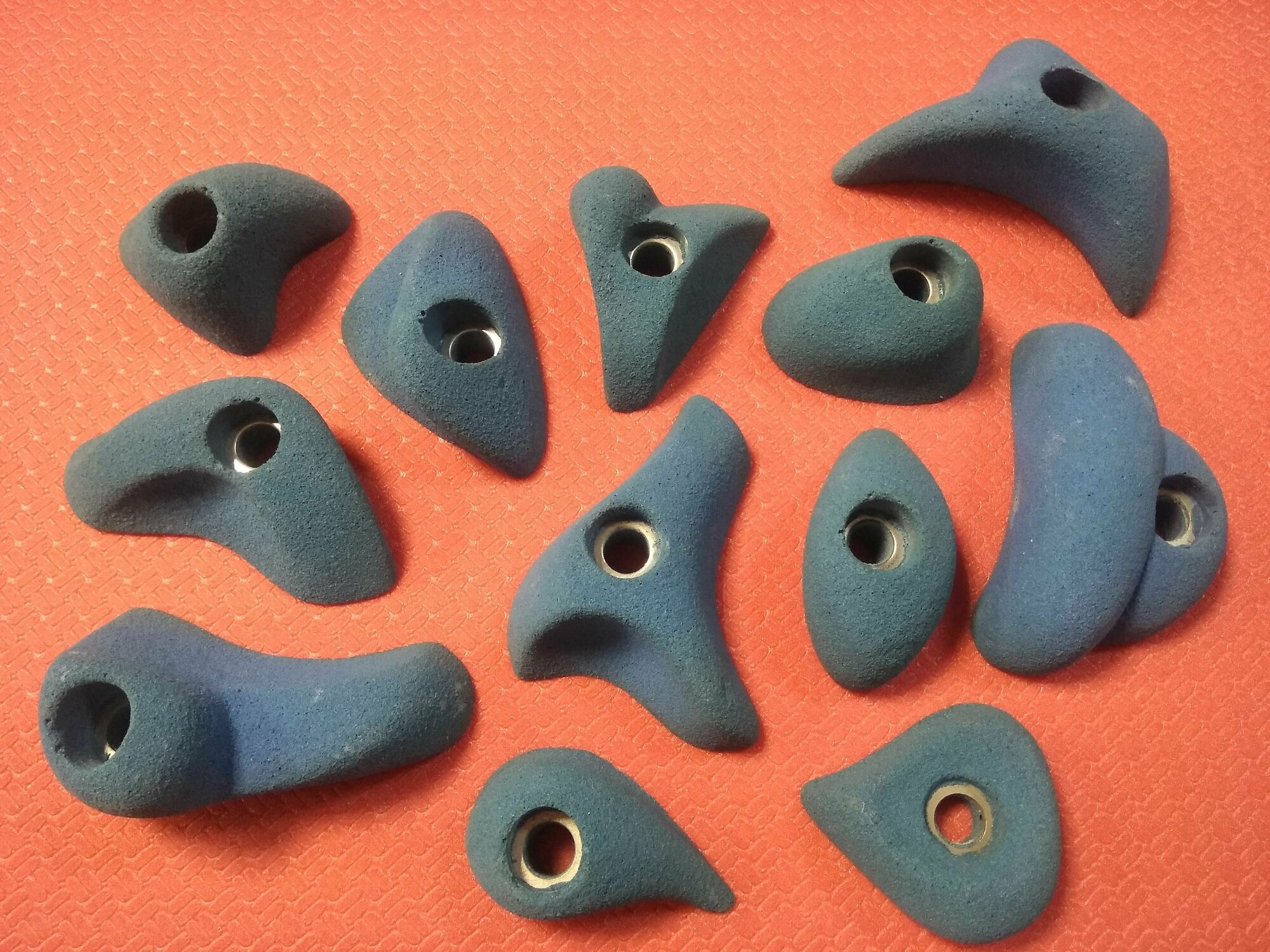 Набор зацепов для скалолазания и альпинизма MAKAK (set I) 12 штук