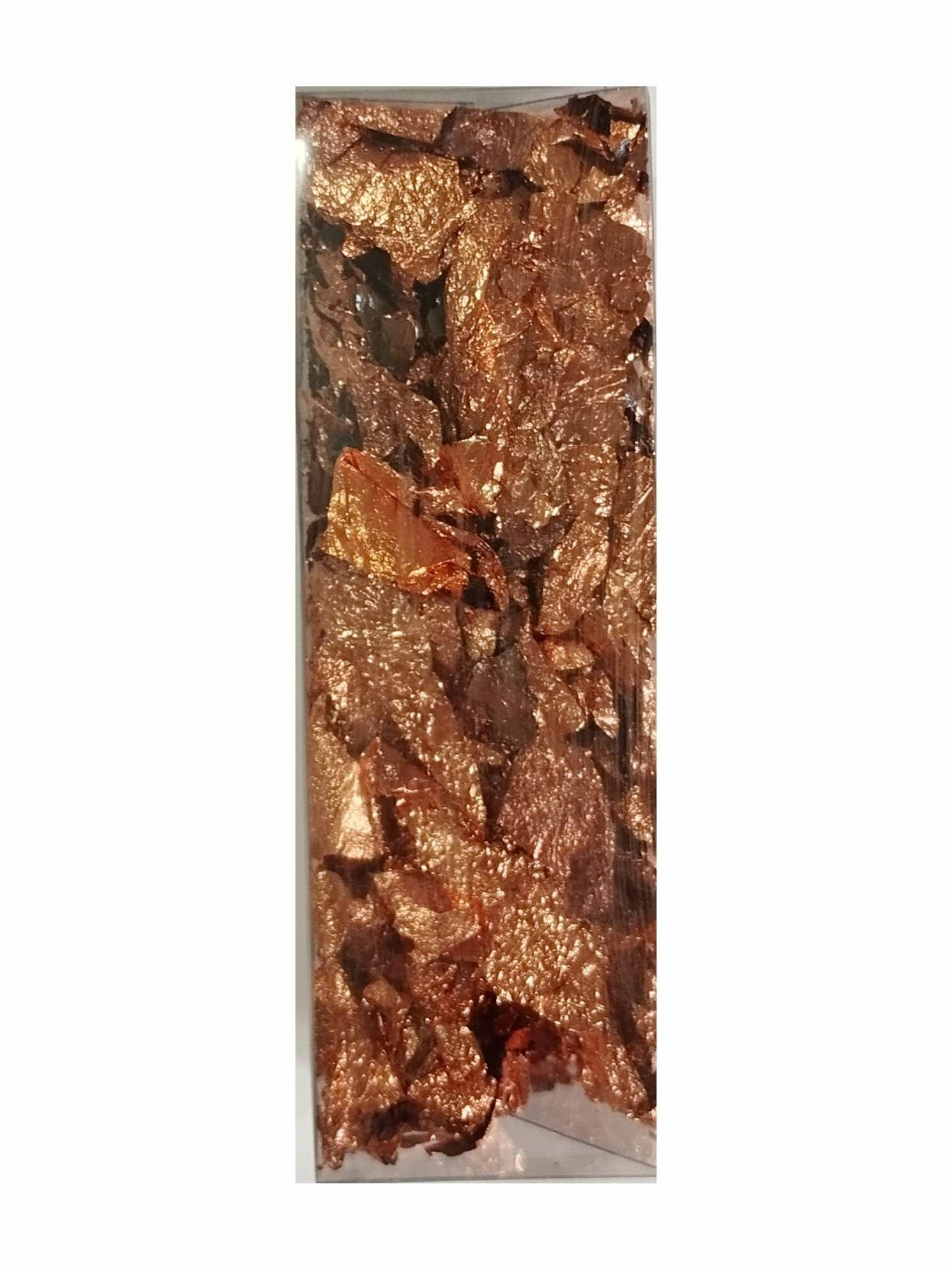 Поталь в хлопьях Бронза