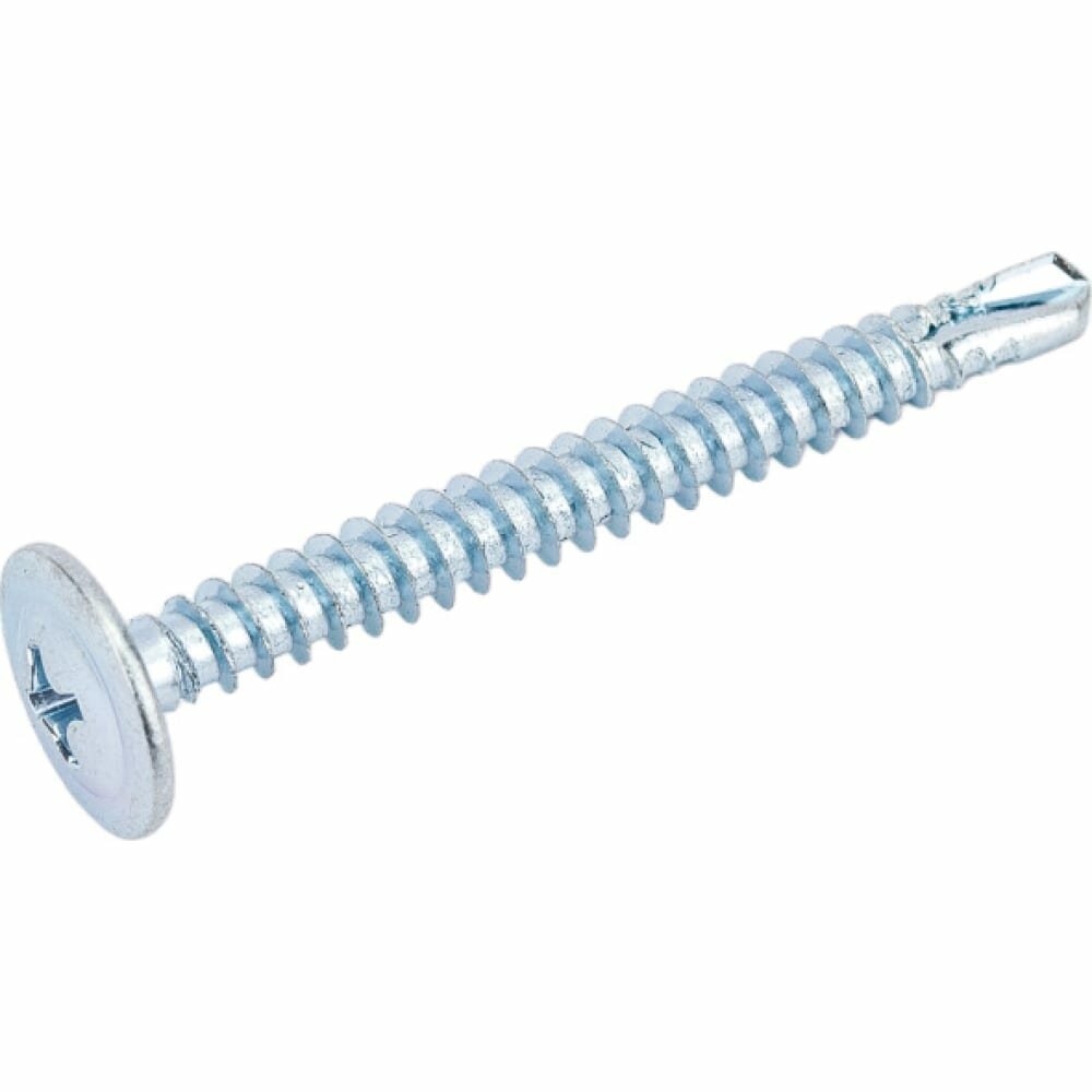 Саморез с прессшайбой Daxmer пшс 4,2x41 200 шт, цинк, усиленный, сверло 00-00453775