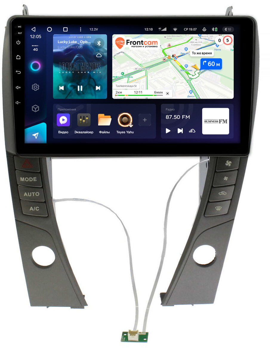 Штатная магнитола Lexus ES 5 2006-2012 (авто с монитором) Teyes CC3L 4/32 9" RM-9-6968 Android 10 (4G-SIM, DSP, IPS)