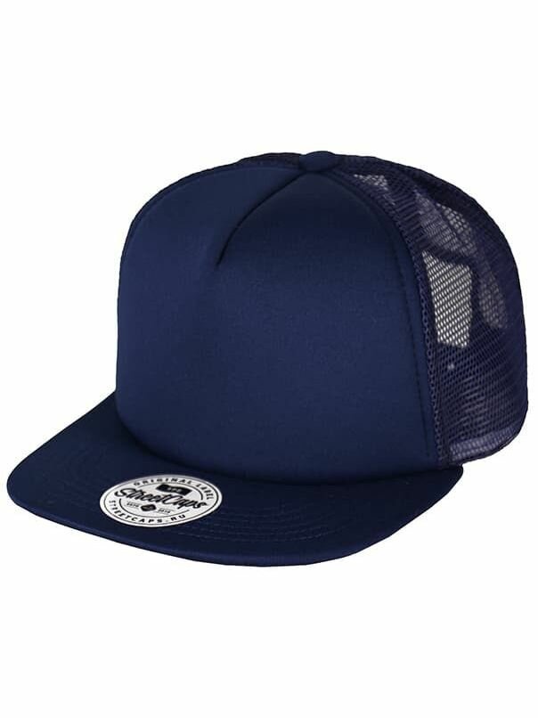 Бейсболка 801-5-000FSP Пятипанельная бейсболка с сеткой с прямым козырьком полиэстер для мужчин