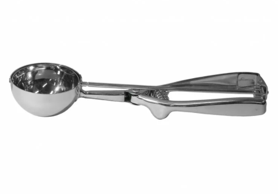 Ложка для мороженого с выталкивателем D=50 мм L=22 мм