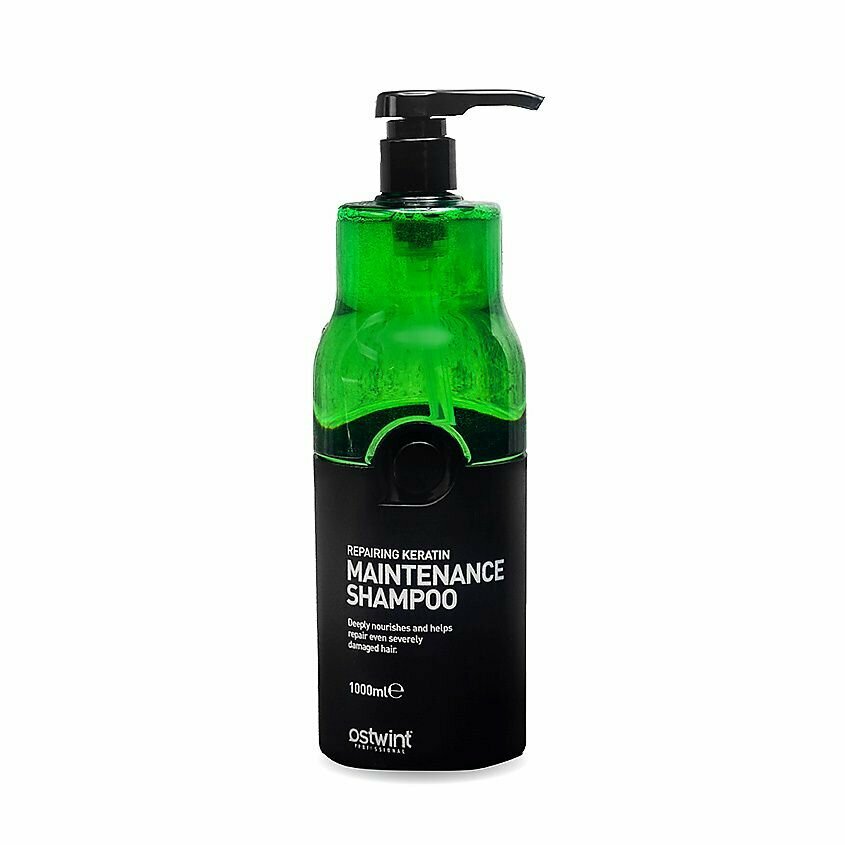 OSTWINT Шампунь для волос Repairing Keratin Shampoo (1000 мл)
