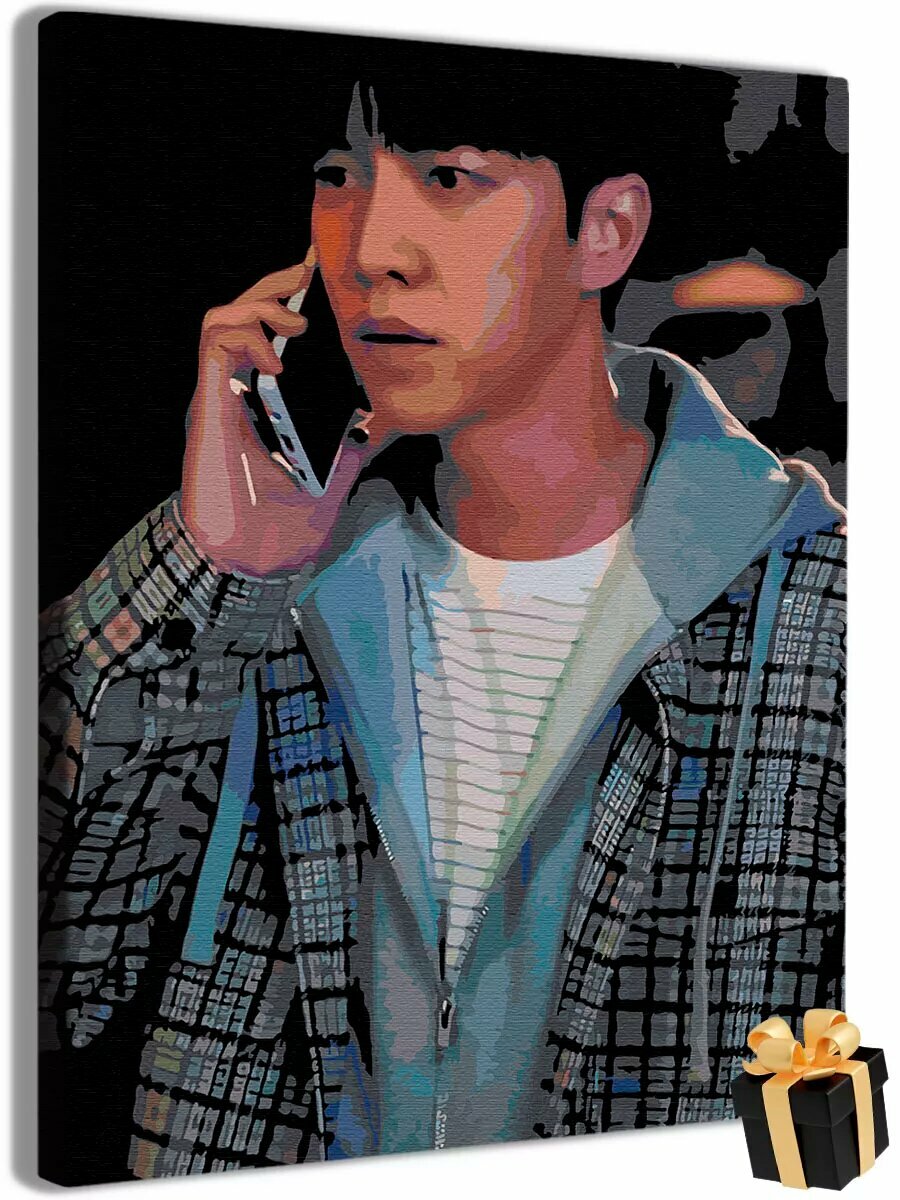 Картина по номерам Мышь дорама