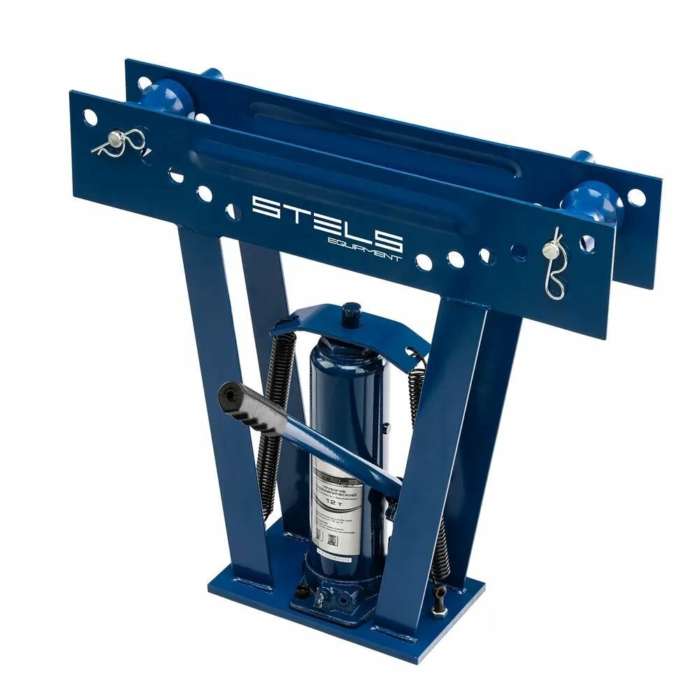 Трубогиб гидравлический, 1/2-2", 12 т, в комплекте с башмаками Stels 18116