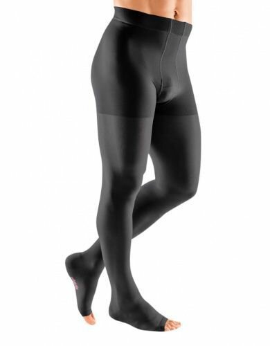 Трико мужское mediven plus с открытым носком, 2 класс 215 Medi , 5, Черный, Стандартная