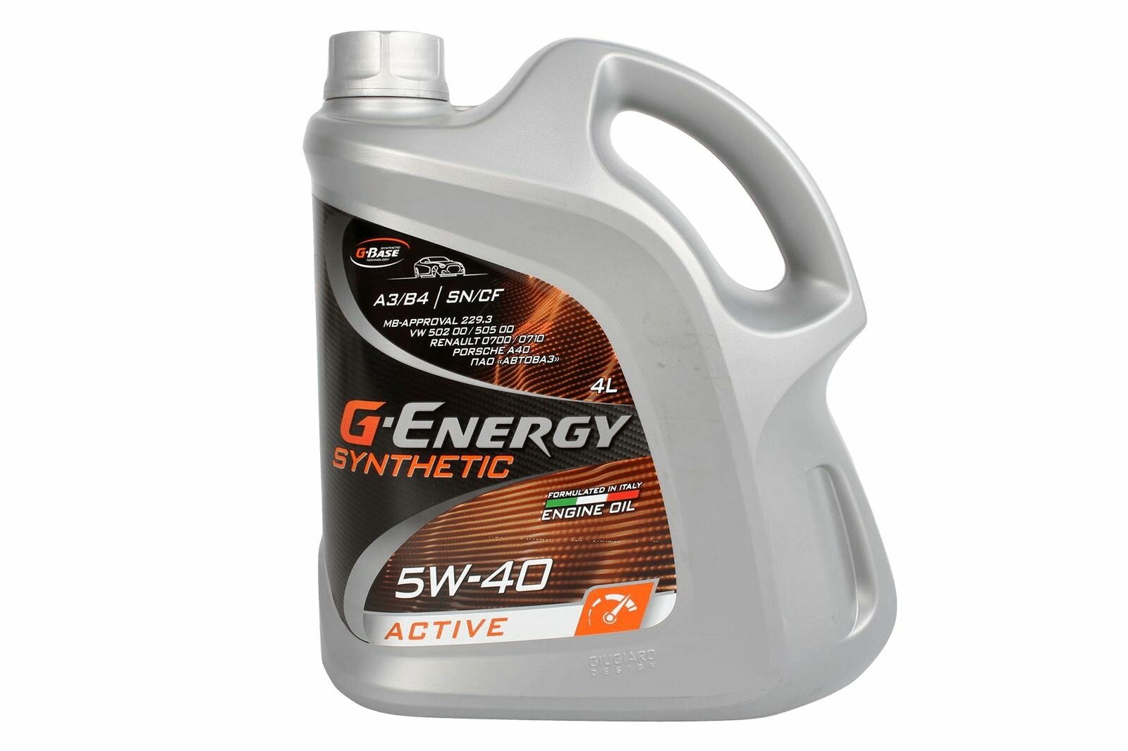 Масло моторное G-ENERGY Synthetic Active 5W40 SN/CF 4л