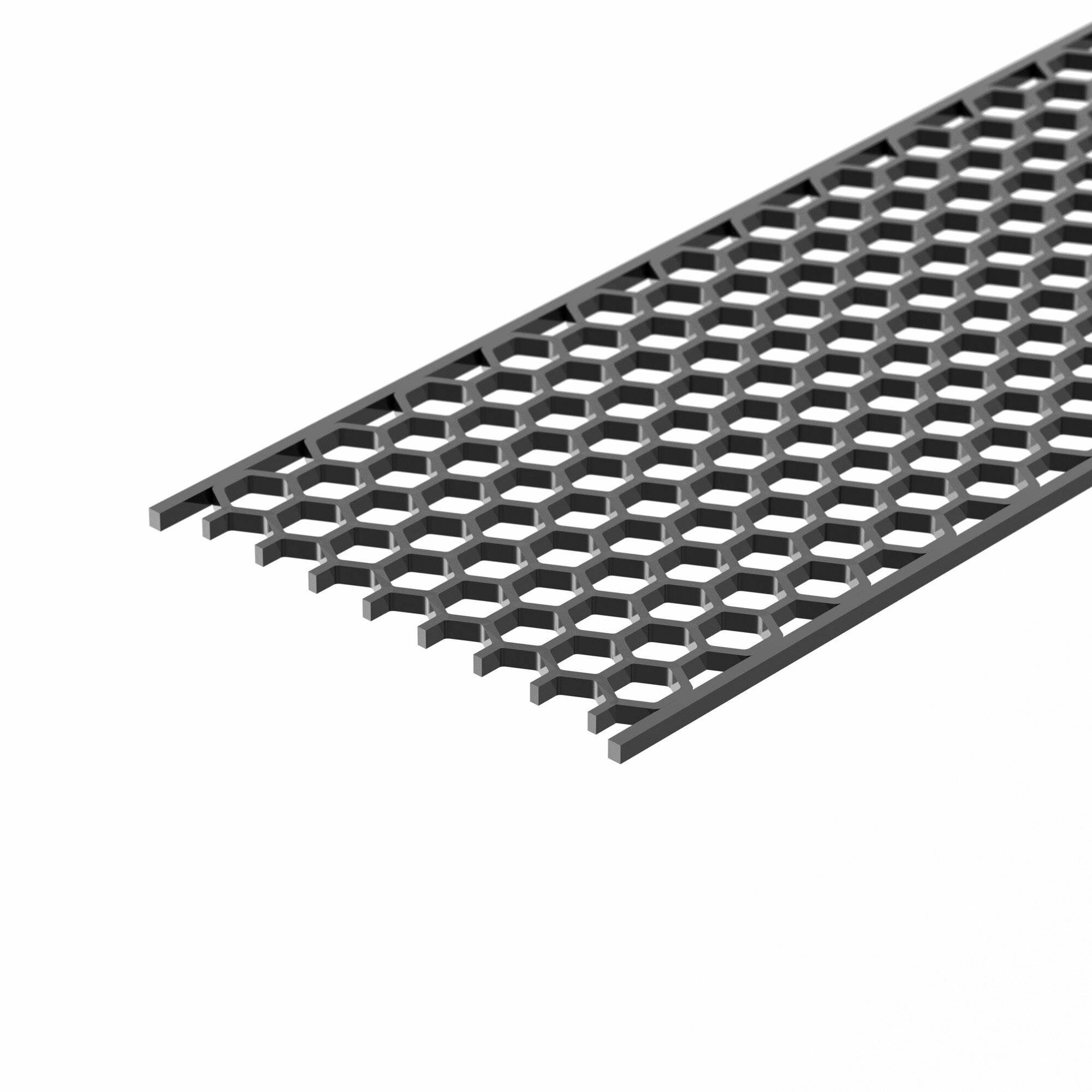 Решётка антибликовая Arlight Решетка антибликовая LINE-5075-HONEYCOMB BLACK (Arlight, Пластик)