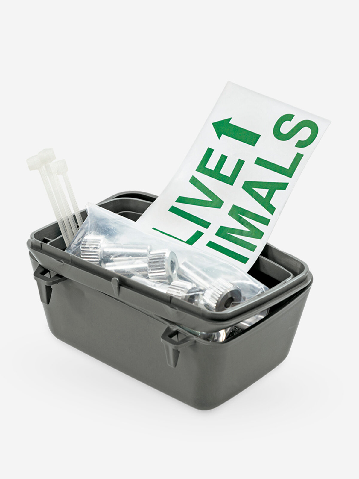 MPS оригинальный набор "Кормушка/Болты/Стикер" TRAVEL KIT для переносок Skudo 4-5-6-7