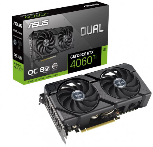 Видеокарта Asus GeForce RTX 4060 Ti DUAL EVO OC 8G