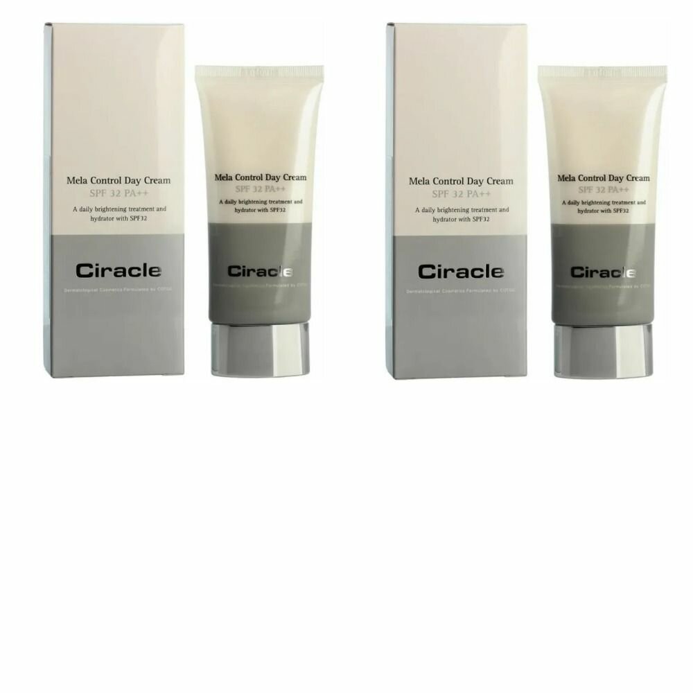 Ciracle Крем осветляющий Mela Control Day Cream, 50 мл, 2 шт