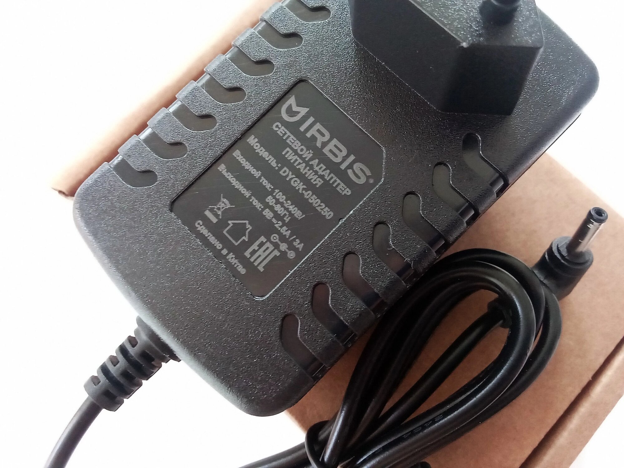Блок питания для ноутбука Irbis NB29 (адаптер 5В 2.5А / 3A)