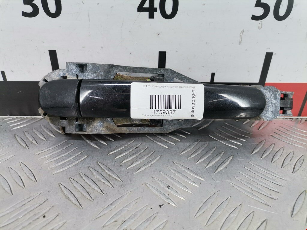 Ручка двери наружная задняя правая Volkswagen Passat 5 GP 3B0837886D арт. 1759387