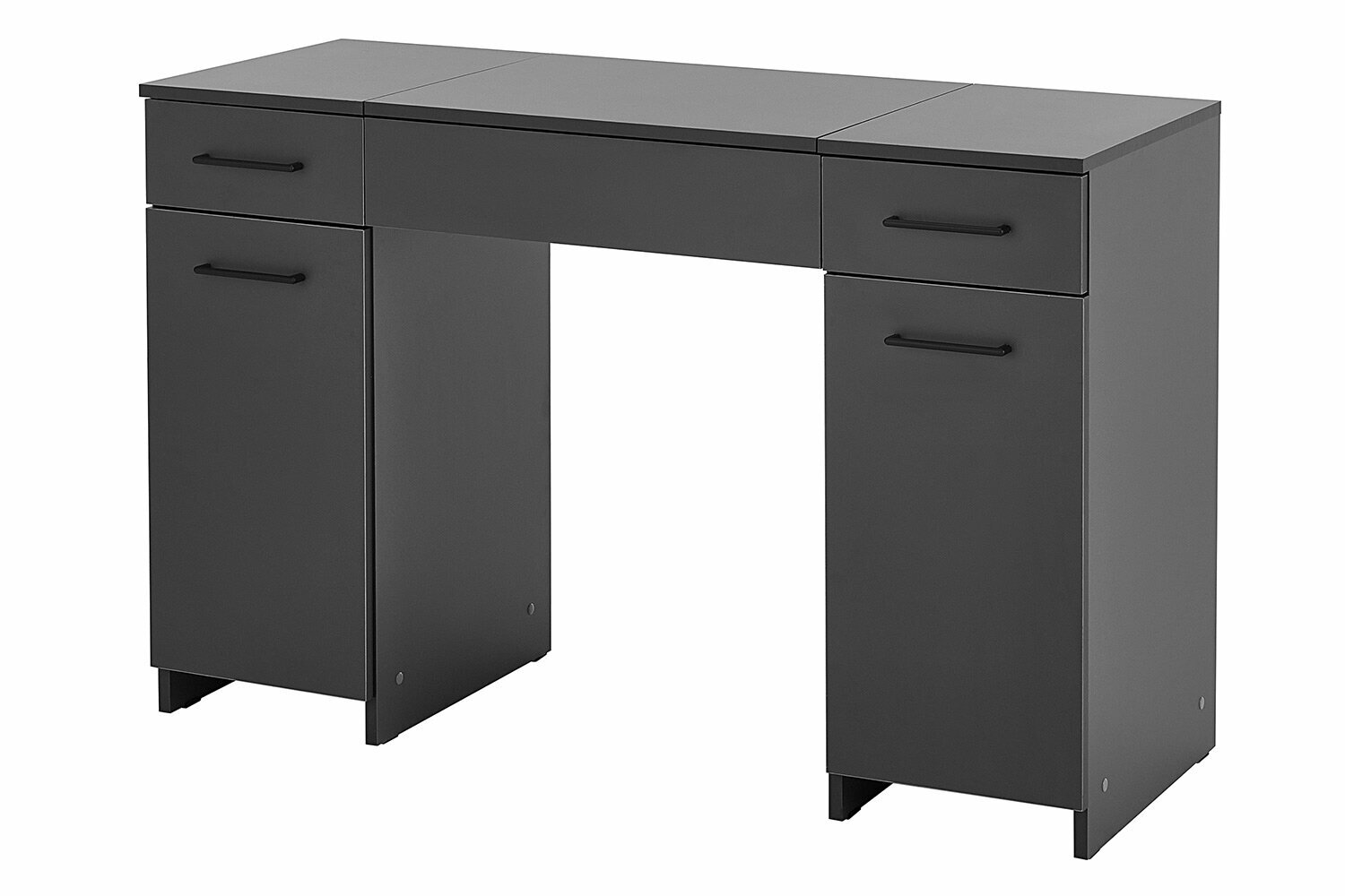 Стол туалетный Hoff Риано-05, 116,6х78х44,6 см, с зеркалом, цвет антрацит