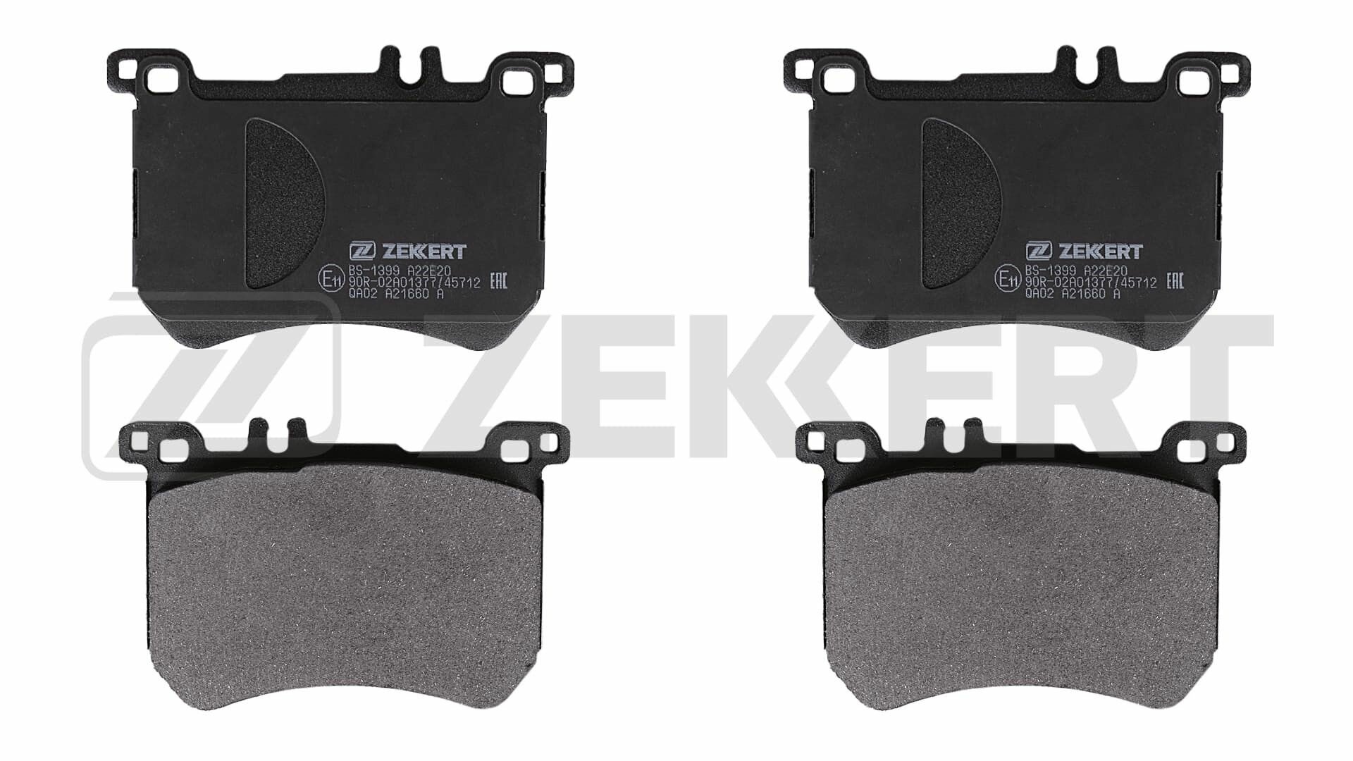 Колодки торм, диск, передн, MB S-CLASS (222) 12-, SL (231) 12-