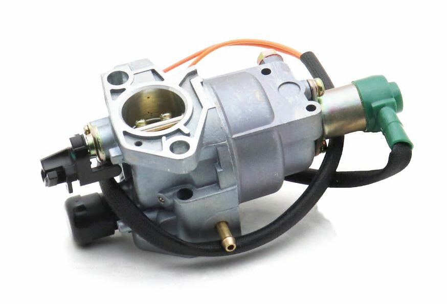 Карбюратор двигателя 190F с электроклапаном
