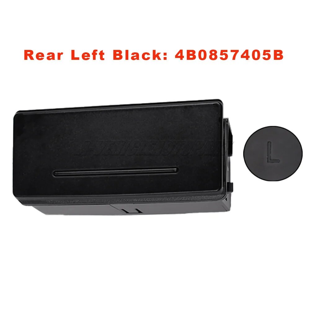 Для Audi A6 C5 C6 S6 Avant Quattro Q7 RS6 VW Caddy 4B0857405B 4B0857406B новая пепельница для левой и правой задней двери, черные автомобильные аксессуары Rear Left Black