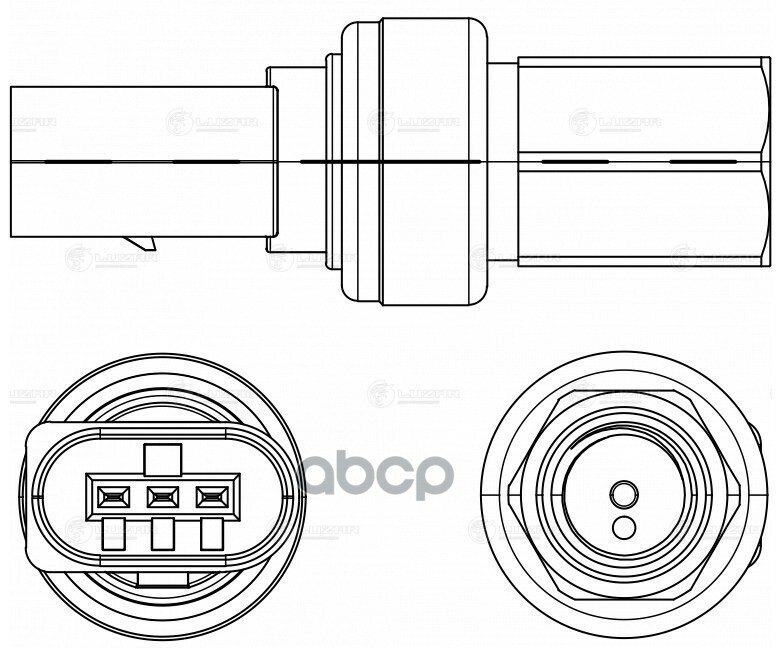 Клапан расширительный LUZAR арт. LRPS1801