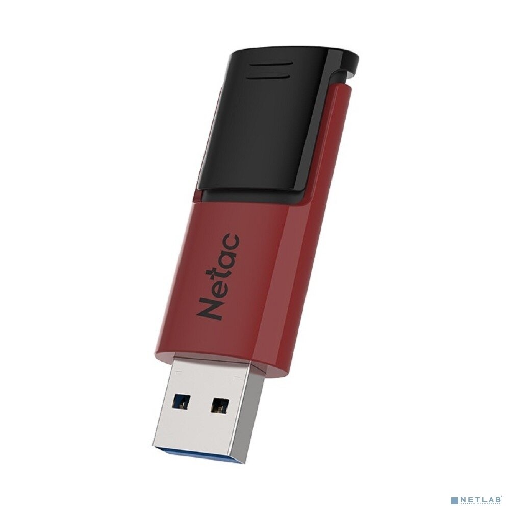 Флешка Netac U182 64ГБ USB3.0 красный/черный (NT03U182N-064G-30RE)