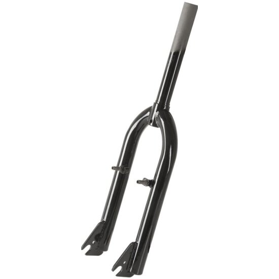 Вилка жесткая M-wave 5-393150 сталь 20"х1 1/8" стойка 180мм без резьбы, для V-Brake. черная BMX