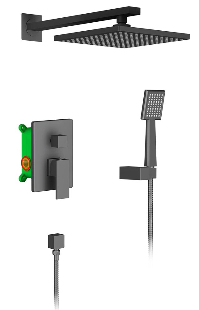 Душевая система встроенная Timo Selene SX-2069/03SM черный