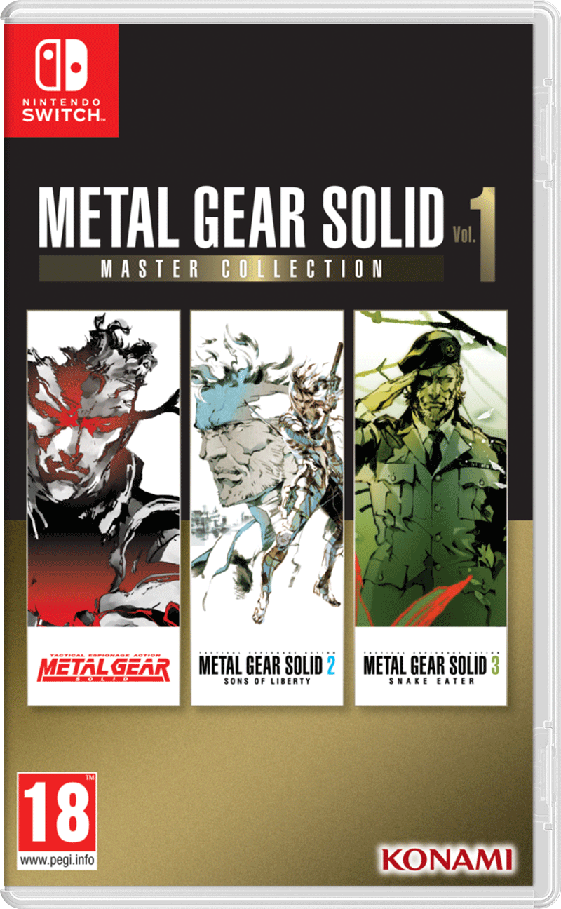 Metal Gear Solid Master Collection Vol. 1 (Игра на картридже) (Switch)