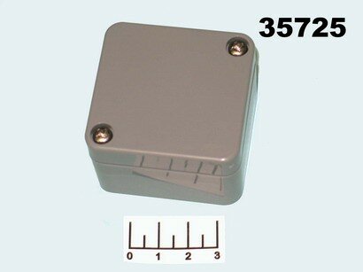 Корпус BOX влагозащищенный 51*49*35 G362 серый
