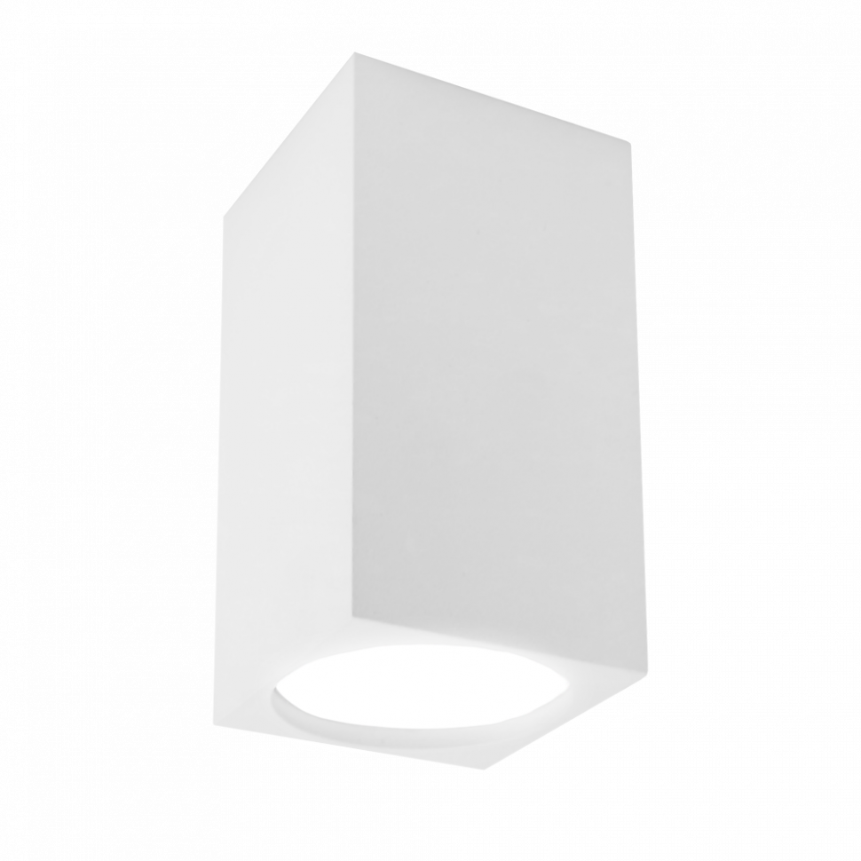 Светильник универсальный EKS ART BLOCK под лампу GU10/MR16, белый, 55*55*100