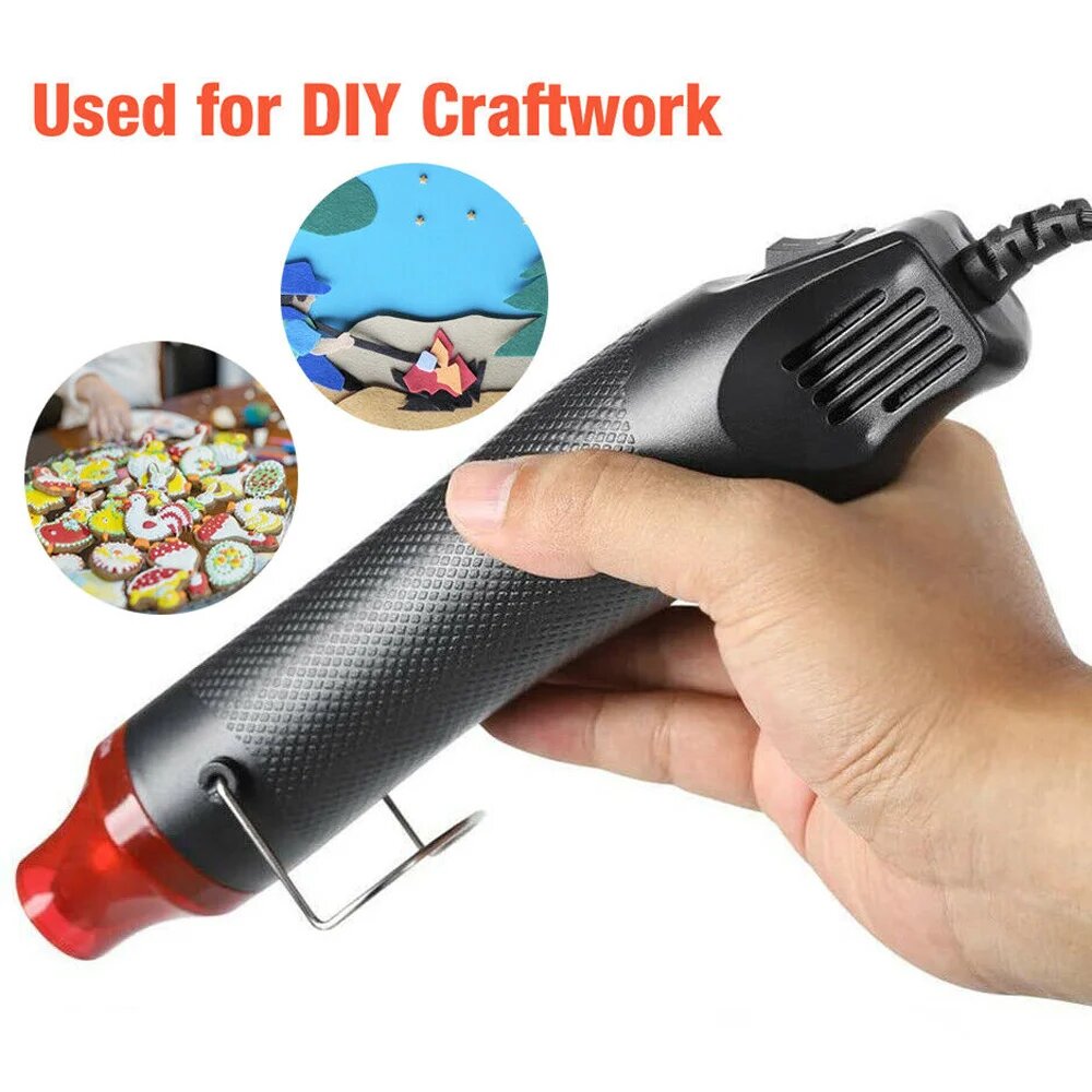 Многофункциональная паяльная тепловая пушка «сделай сам», инструмент для ремонта мобильных телефонов, портативный фен, термоусадочная упаковка, вилка США/ЕС, 220/110 В