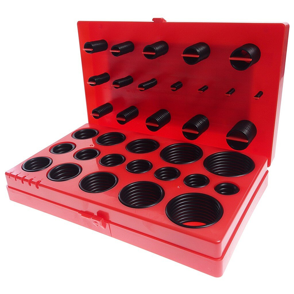 JTC-1044 Набор уплотнительных колец 3-35мм, 401шт. (в кейсе)