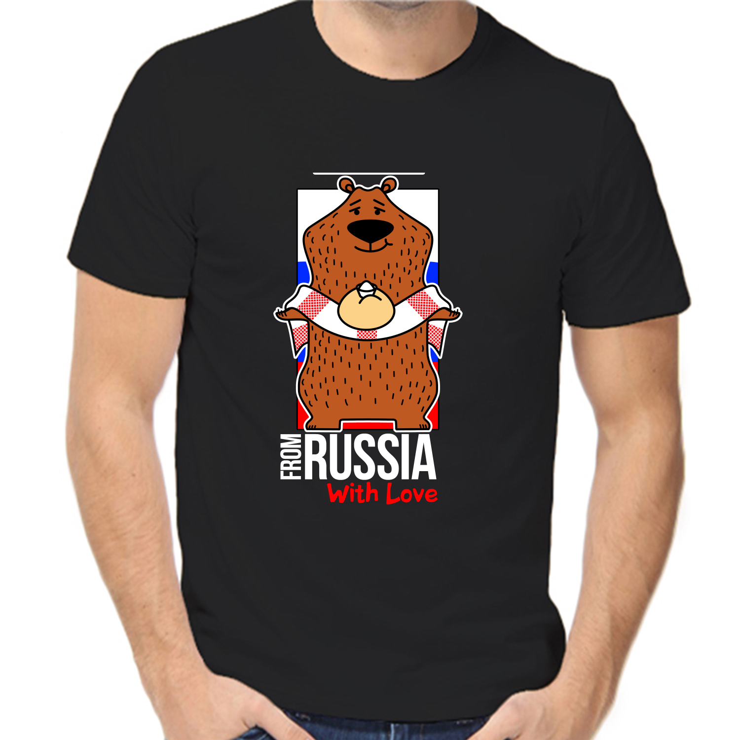 Футболка Россия from Russia with love 4