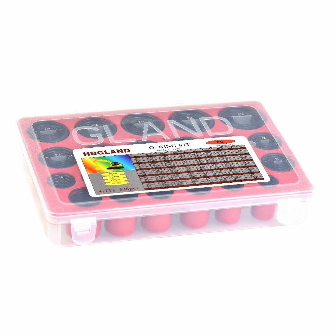 Набор уплотнительных колец KOMATSU, 626 предметов