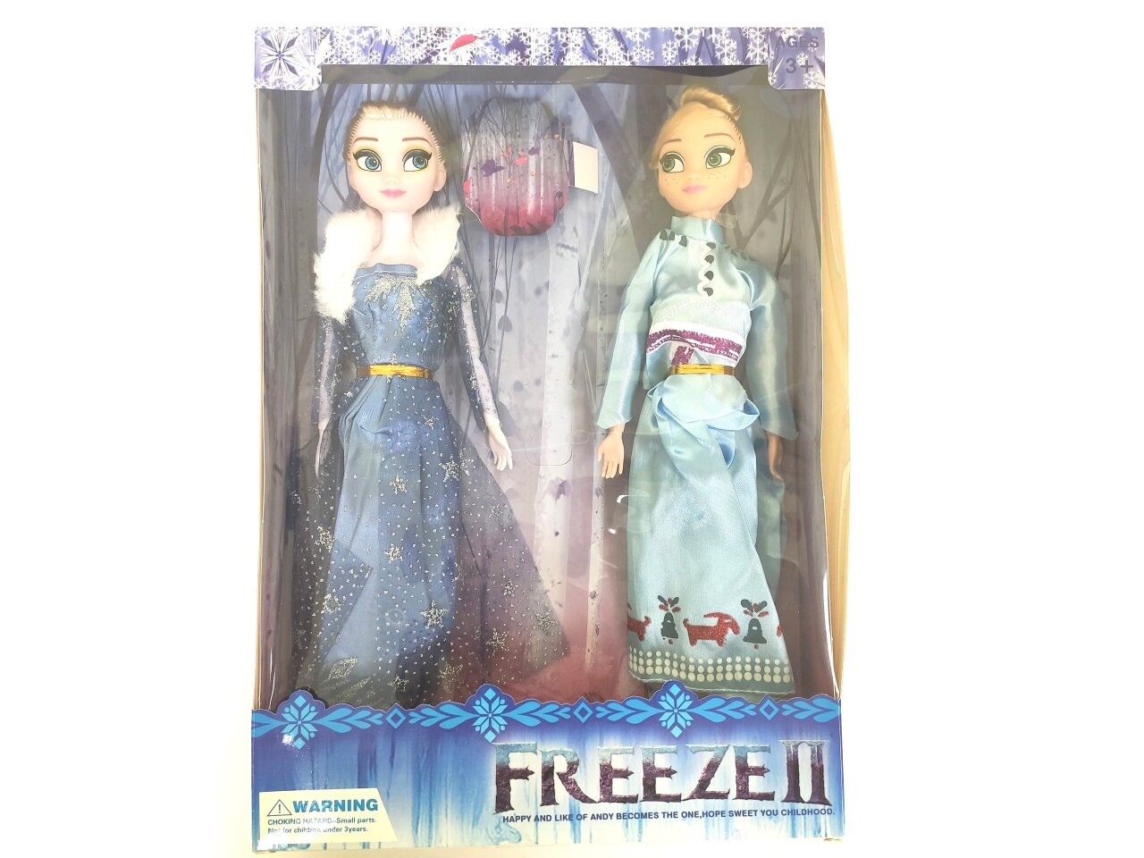 Кукла набор FROZEN II Холодное сердце 2 в 1, куклы 2 штуки высотой 30 см