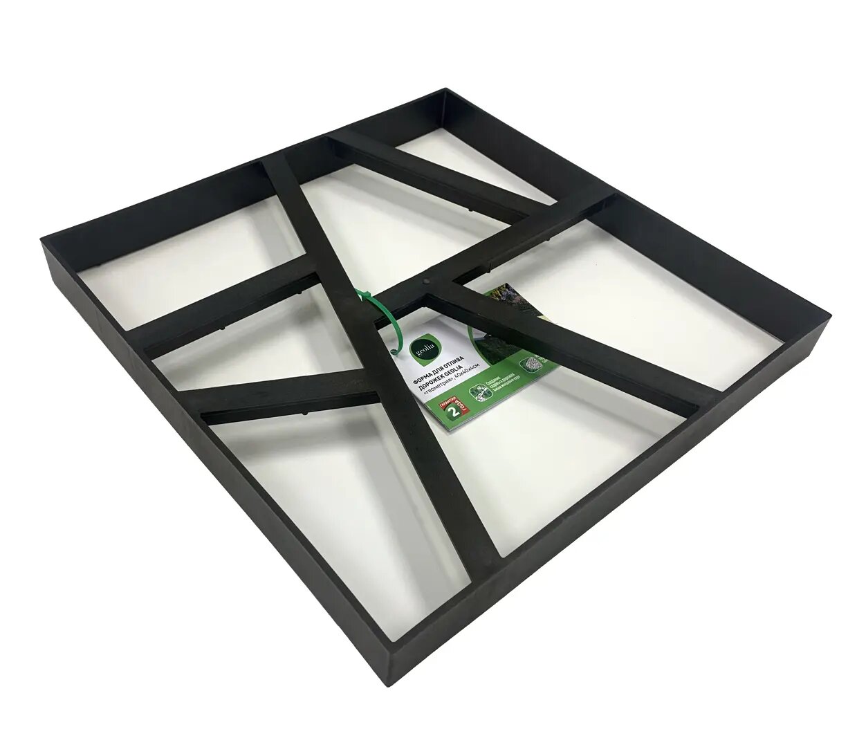 Форма для заливки дорожки GEOLIA 40x40x4 геометрия