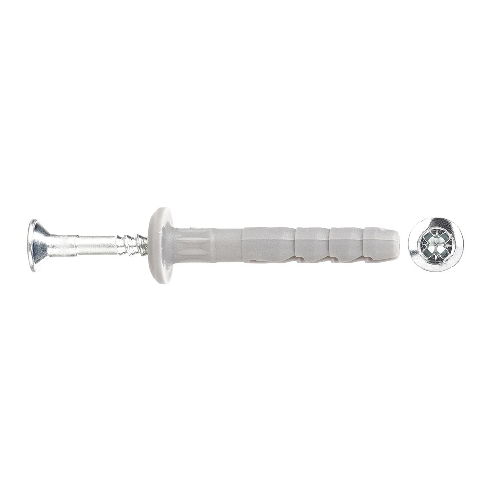 Дюбель-гвоздь с фланцем Rawlplug 6х40 мм 20 шт