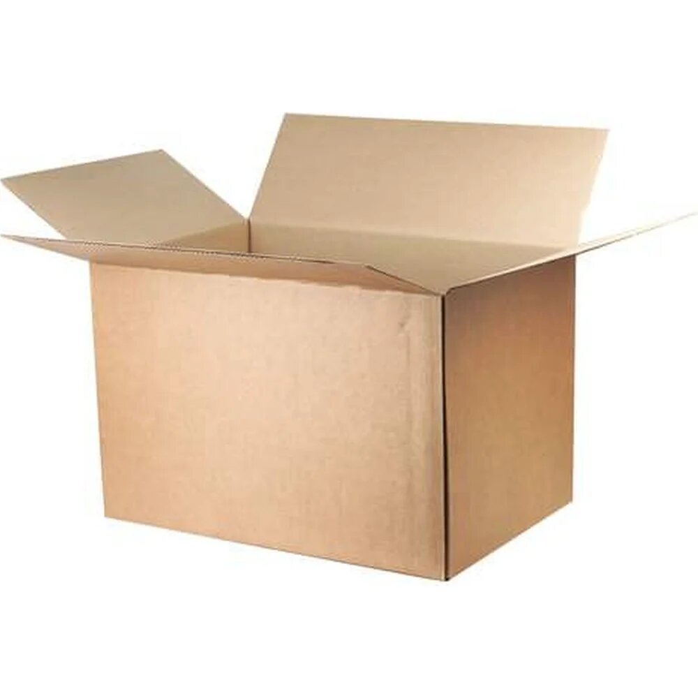 Гофроящик офисмаг ДхШхВ 600х400х400 мм, марка Т24, профиль С, FEFCO 0201 / ГОСТ, исполнение А 440136