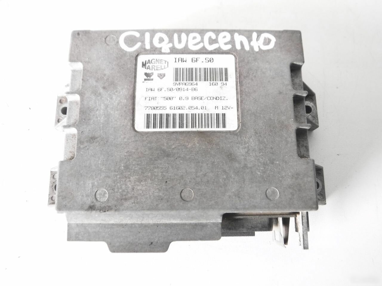 Корпус блока управления двигателем FIAT Cinquecento I (1991—1998) 7780555