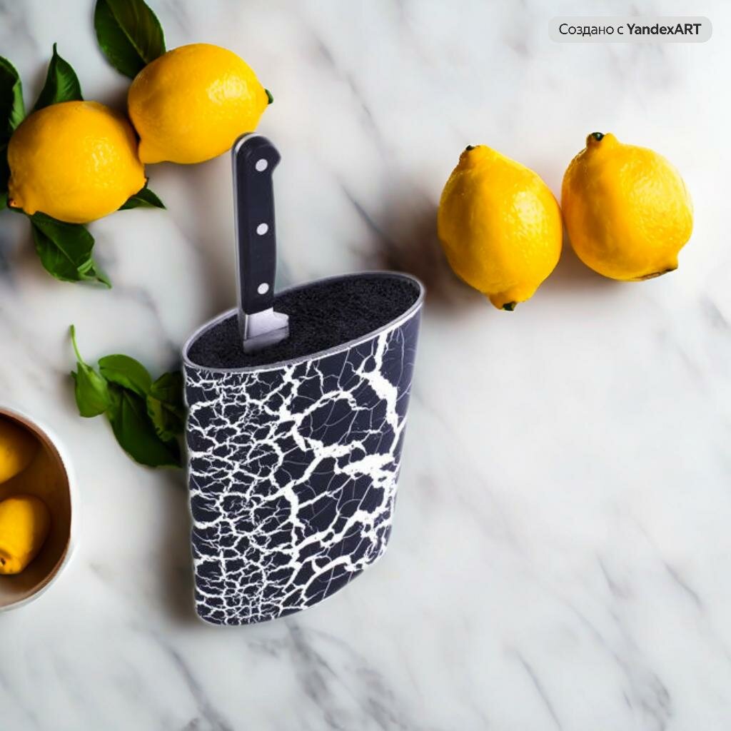 Подставка для ножей D-21,8 см. полипропилен