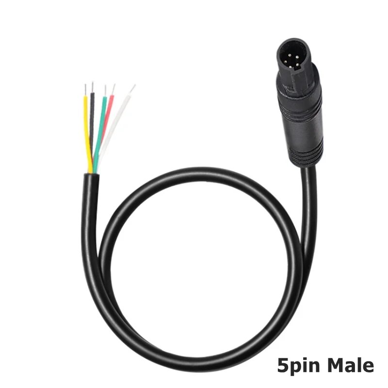 UXG Кабели для автовидеорегистратора 4 pin 5 pin 6 pin 8 pin 1.8m, 5pin Male