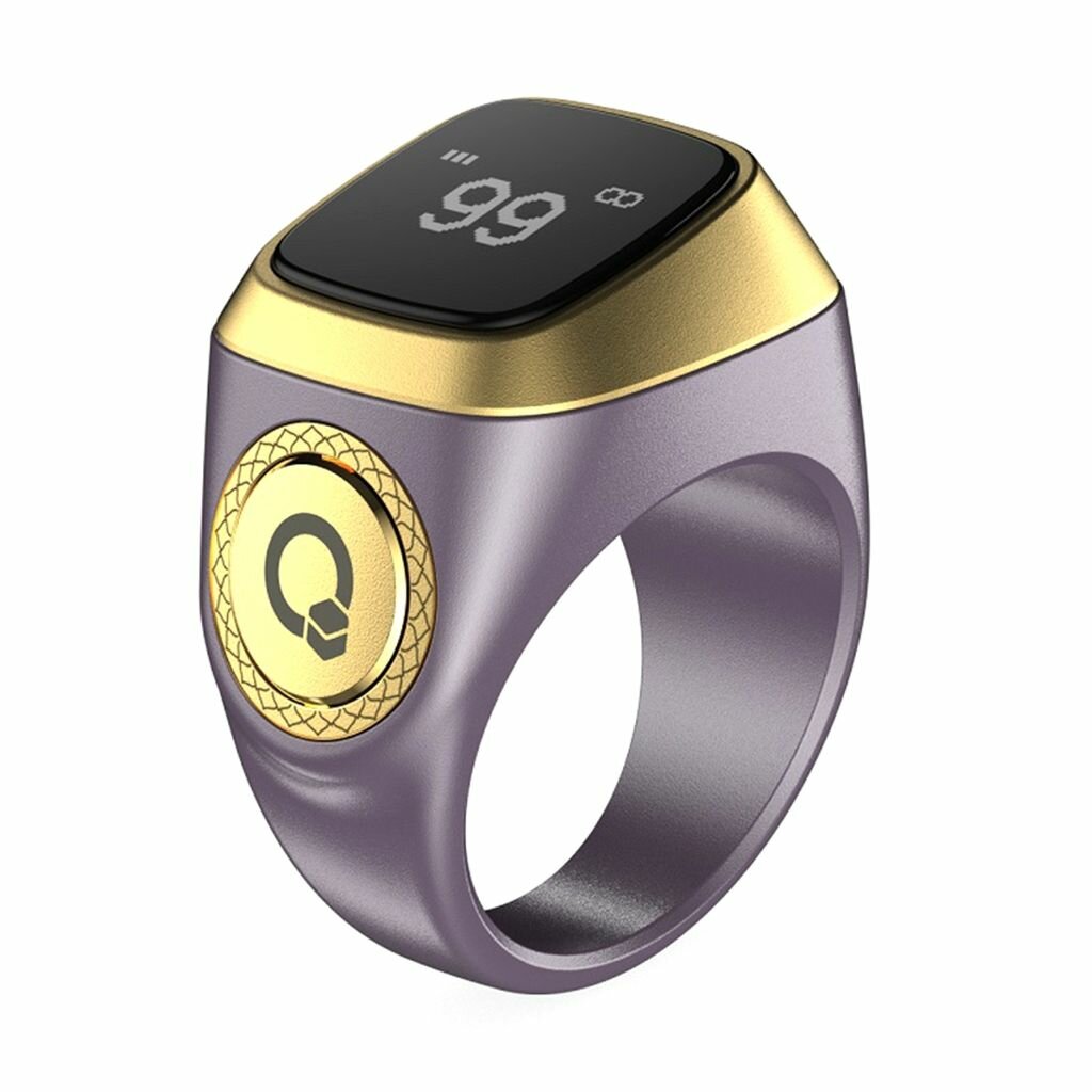 Электронный счетчик тасбих, - Фиолетовый 20мм