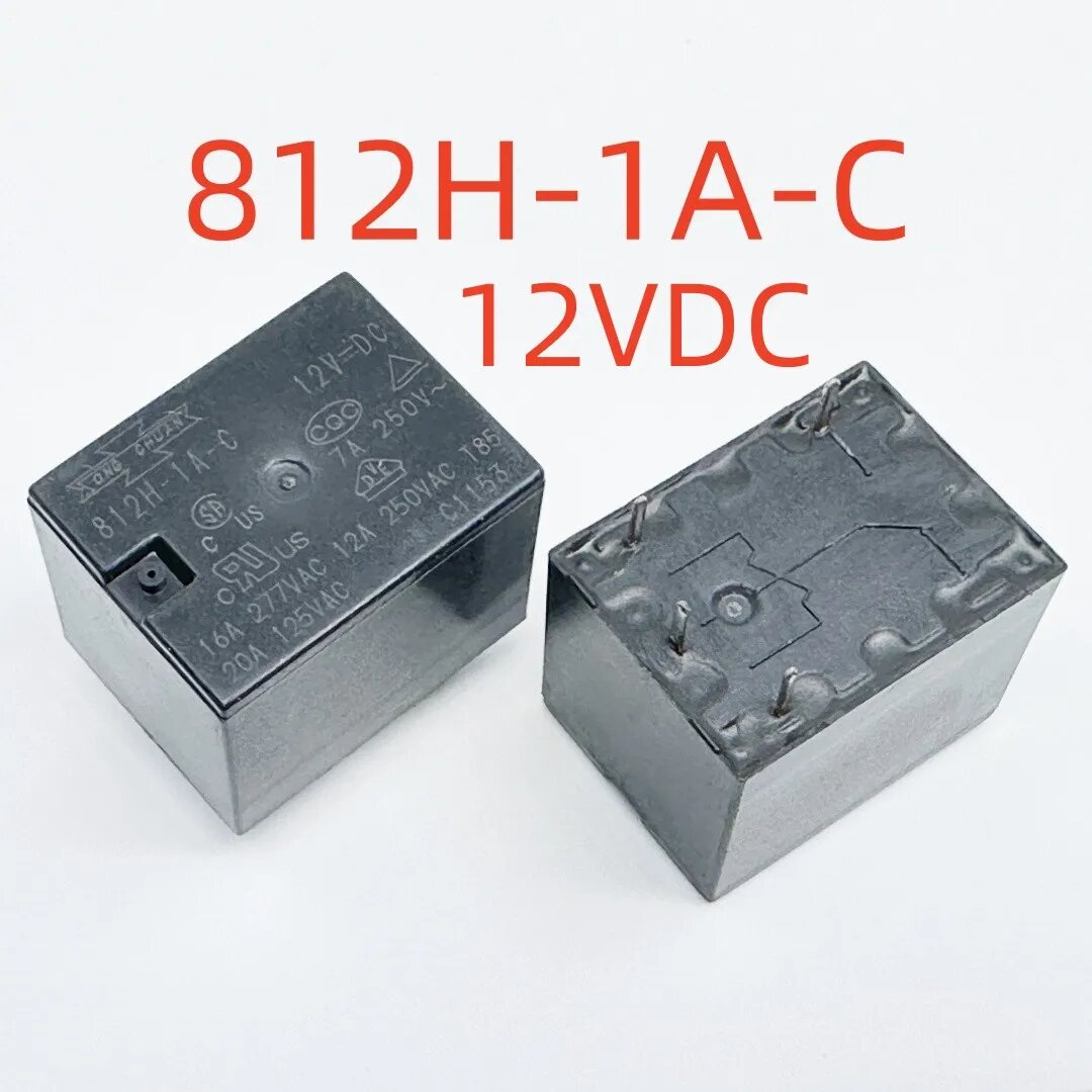 Реле 812H-1A-C/V 6В/12В/24В/48В 4 контакта 812H-1A-C 12VDC