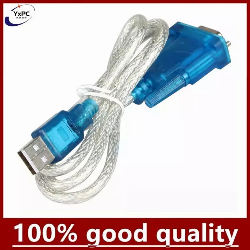 USB для RS232 COM-порта, Последовательный КПК, 9-контактный кабель DB9, адаптер, поддержка HL-340